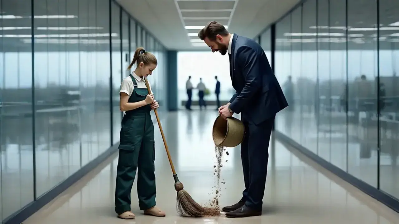 I went undercover as a janitor to uncover my own company's dark secrets ...