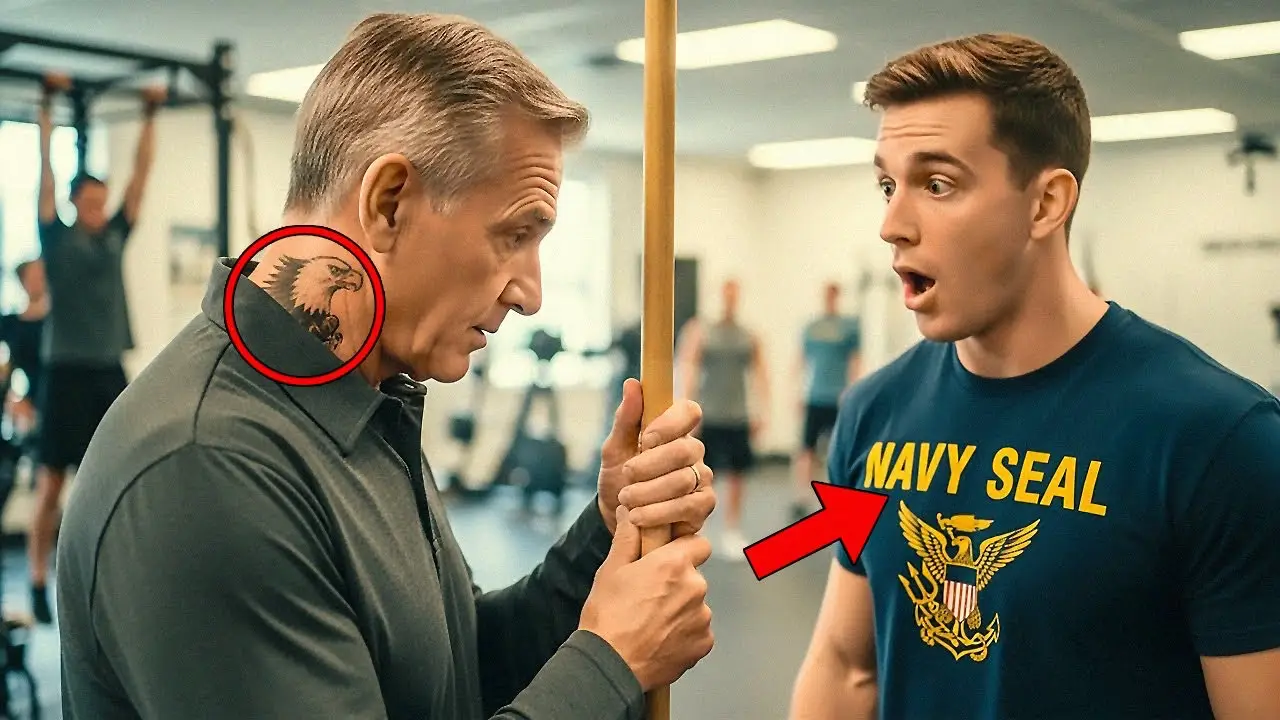 Just a Quiet Janitor at the SEAL Gym — But Someone Recognized the ...