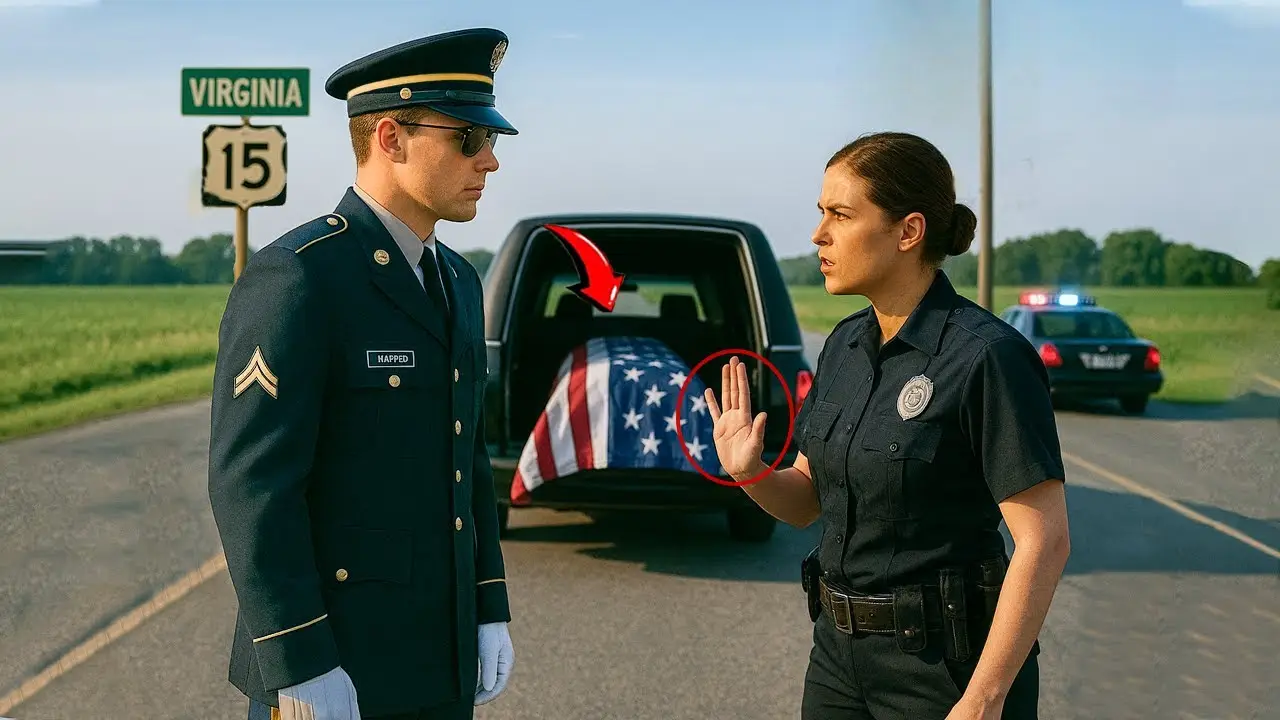 Cops Stop Tomb Guard Escorting Fallen Soldier — The Ending No One Expected