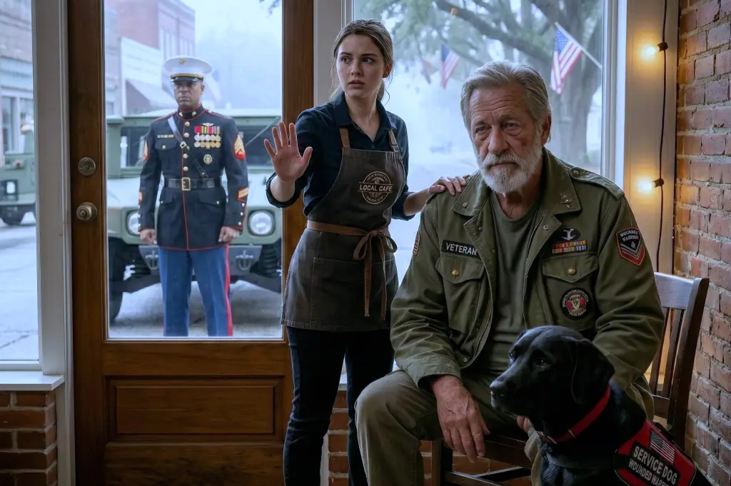 Fired for Showing Kindness to a Veteran’s Dog — The Café Didn’t Expect ...