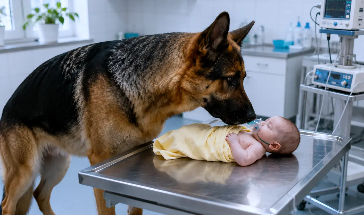Doctors Gave Up On Her Dying Baby! When She Secretly Brought A Dog To ...