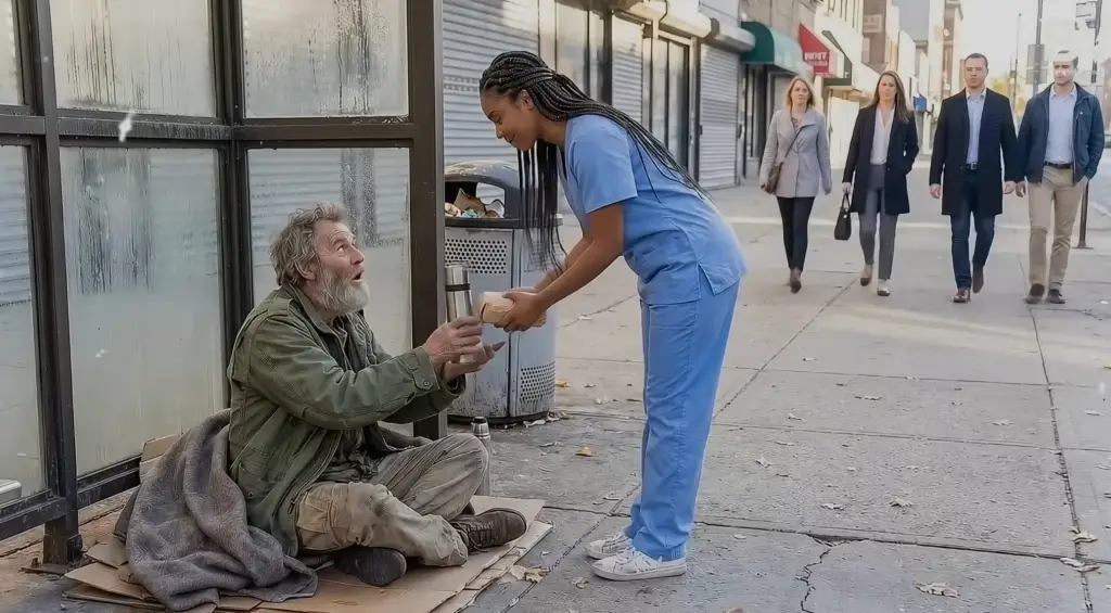 She Fed a Homeless Man for 6 Months! When He Collapsed, the Hospital ...