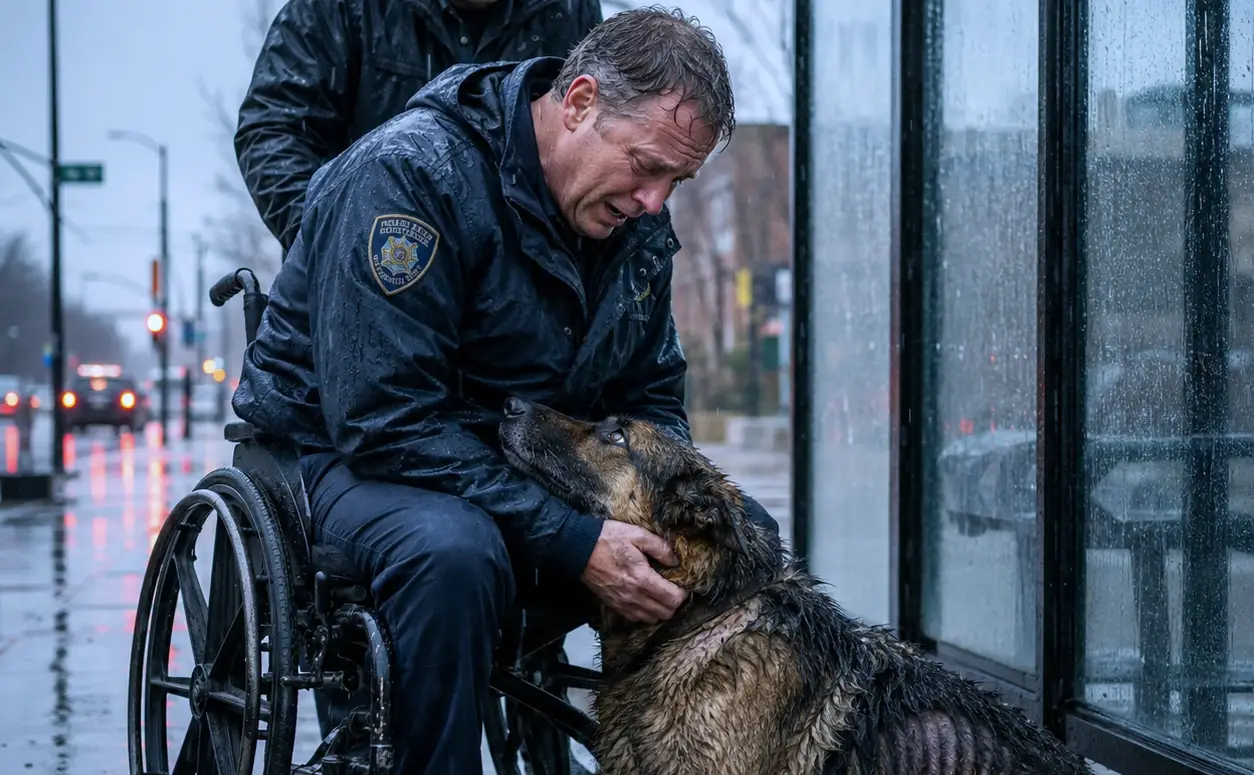 Everyone Told the Paralyzed K-9 Officer His Dog Died in the Fire! Until ...